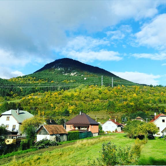 Willage stock image. Image of green, sunny, willage - 101686107