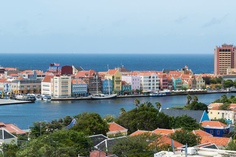 Willemstad, Curacao, ABC Islands Editorial Photo - Image of city, emma ...