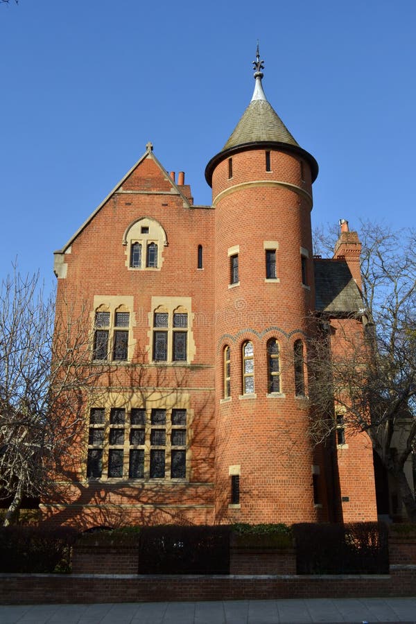 William Burges Tower House imagen de archivo. Imagen de torre - 51868411
