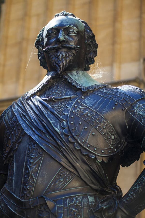 William Herbert Statue at the Bodleian Library in Oxford Stock Image ...
