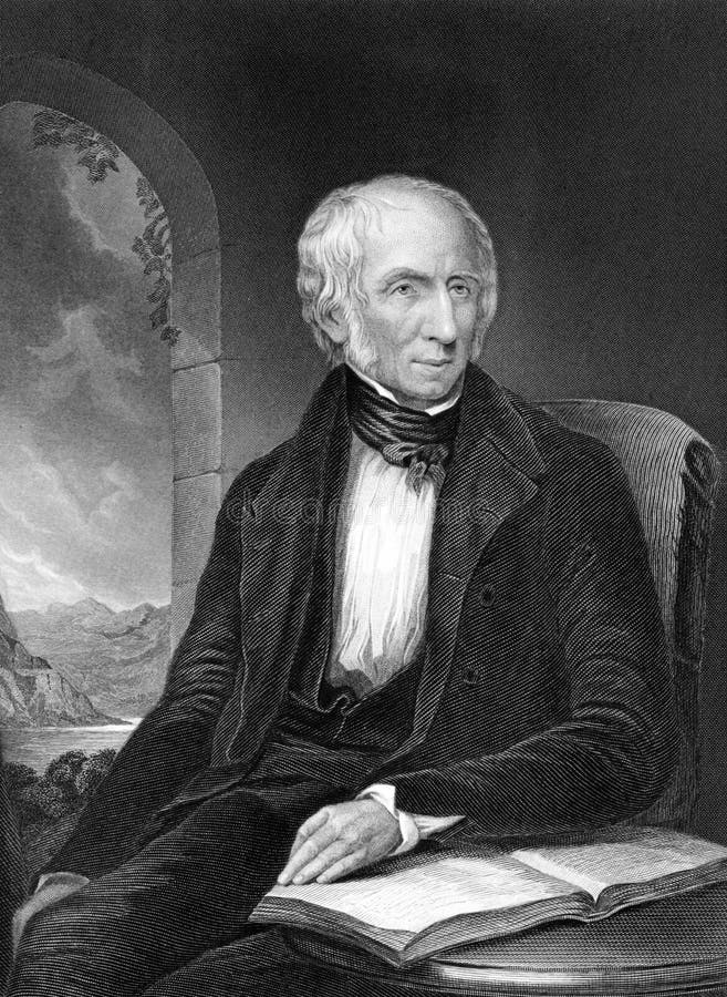 William Wordsworth redaktionelles bild. Bild von england - 47769620