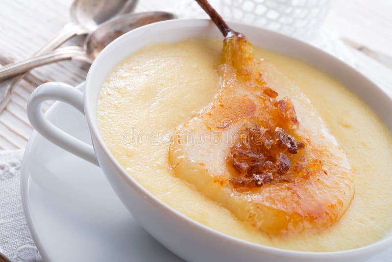 Williams Pears with Semolina Stock Image - Image of cooked, burner ...