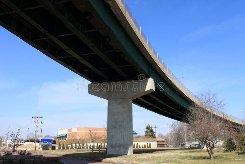 Williamstown Bridge View from Below Stock Photo - Image of creek, long ...