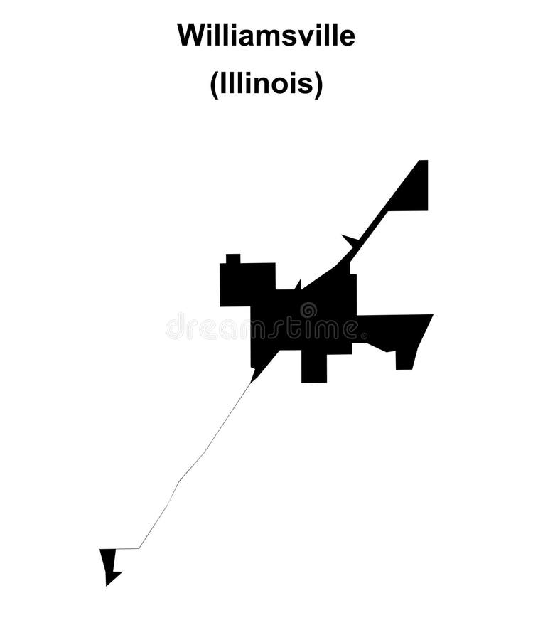 Williamsville Outline Map Stock Illustrations – 3 Williamsville Outline ...