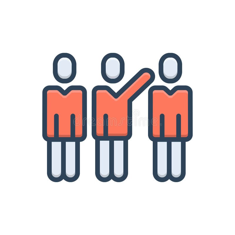 Color Illustration Icon for Willing, Ready and Prepared Stock Vector ...