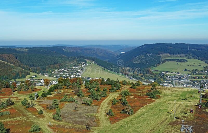 Willingen in the Sauerland Region (Germany) Stock Photo - Image of ...