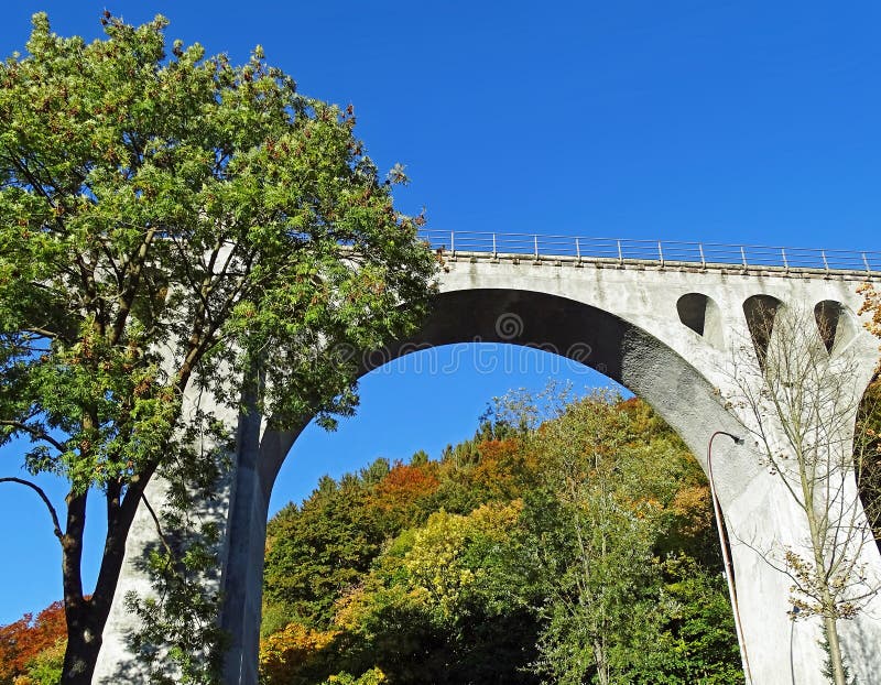 Willingen Viaduct (Sauerland / Germany) Stock Photo - Image of hesse ...