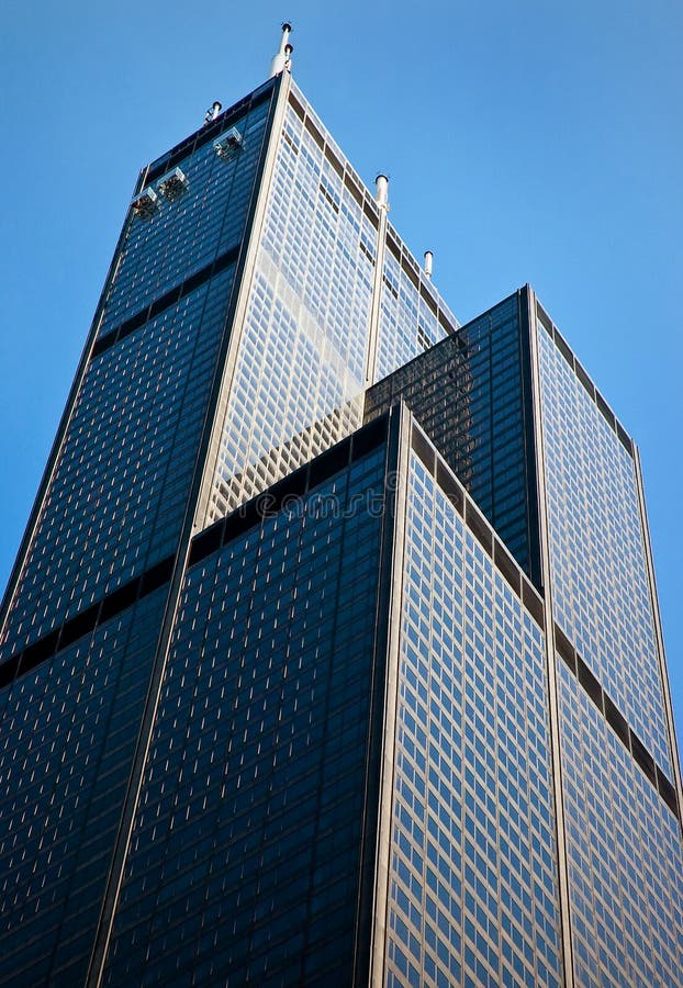 Willis Tower editorial image. Image of tall, windows - 10631480