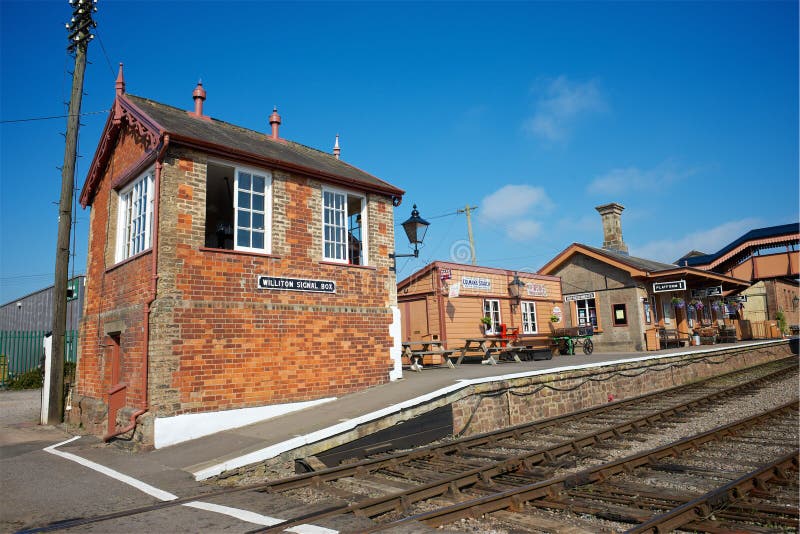 Williton Station Signal Box Stock Photos - Free & Royalty-Free Stock ...