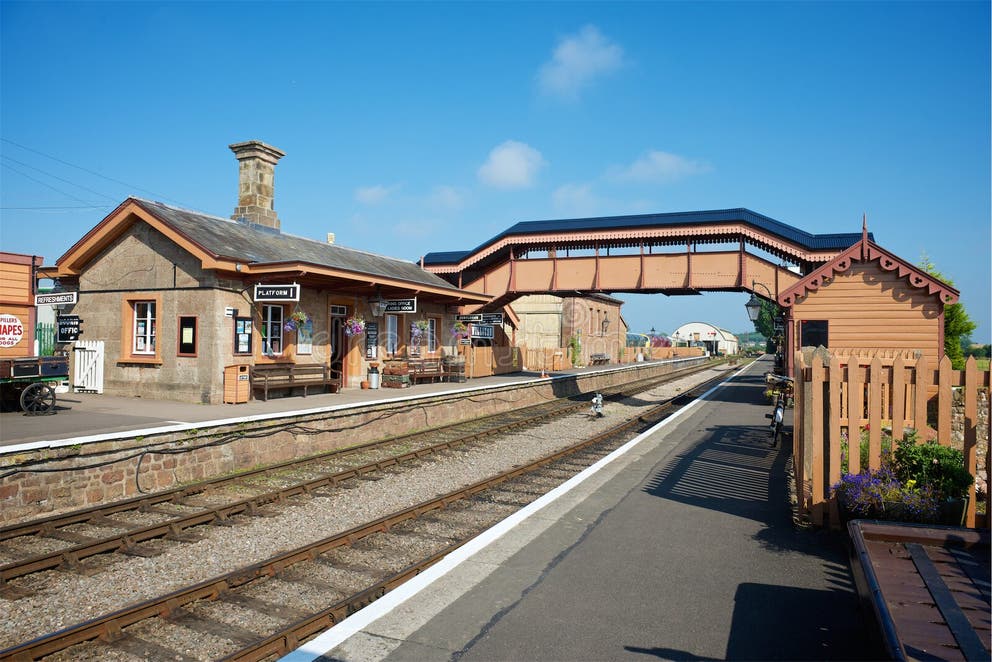 Williton Station North Devon UK Editorial Image - Image of england ...