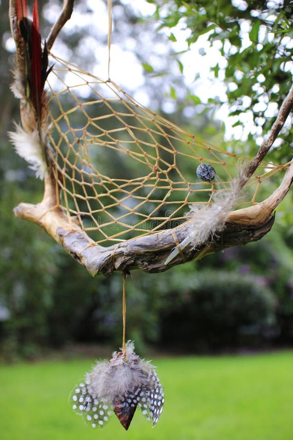 Willow dream catchers stock photo. Image of circle, background - 100632152
