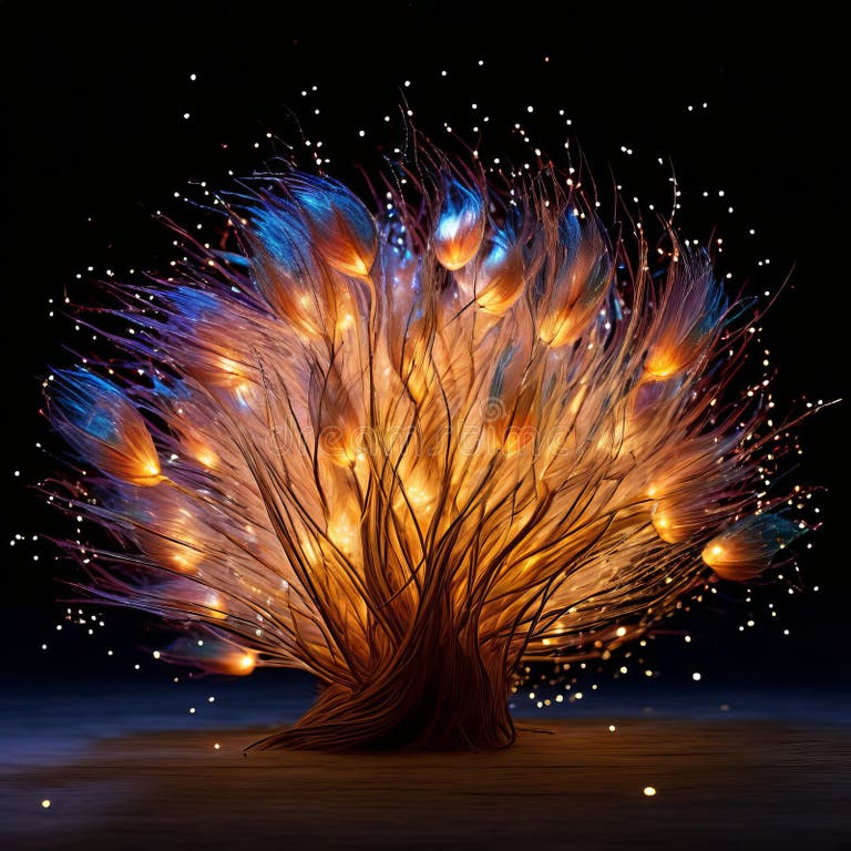 Willow Shells Large Spherical Fireworks that Explode into Long Stock ...