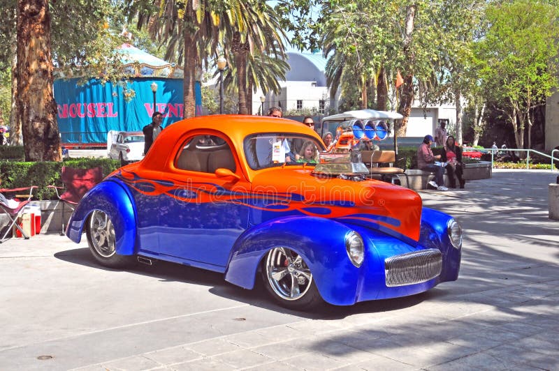 Willys Hot Rod redaktionelles foto. Bild von nostalgie - 40094286