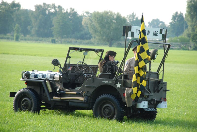 Willys MB Jeep Follow car editorial image. Image of bridge - 66583250