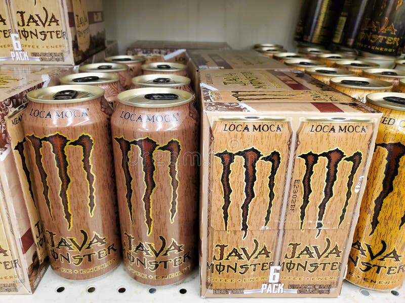 Wilmington, Delaware, U.S.a - April 16, 2024 - the Cans of Java Loca ...