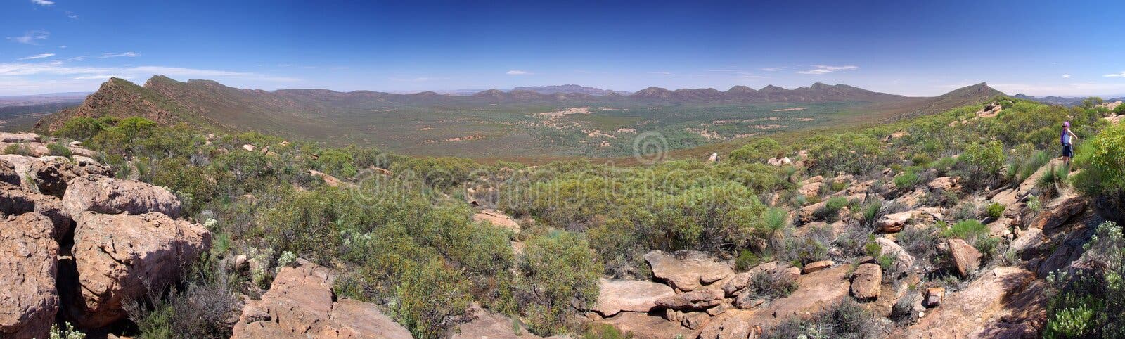 Flinders Mountain Range stock image. Image of flinders - 6386747