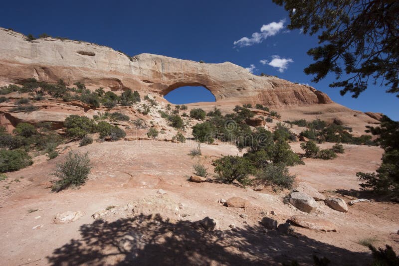 Image of Wilson Arch in Moab, Utah Stock Image - Image of national ...