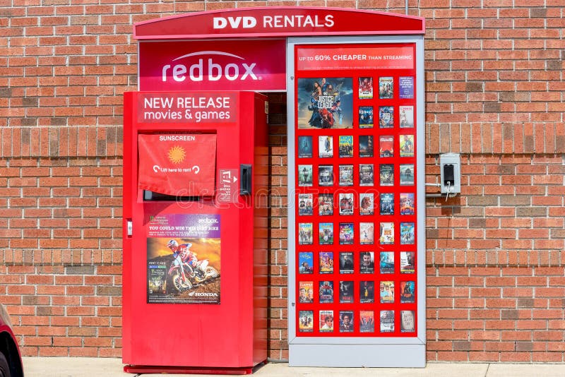 A Redbox Movies and Games Kiosk at a Publix Grocery Store Editorial ... A Redbox Movies and Games Kiosk at a Publix Grocery Store Editorial ...