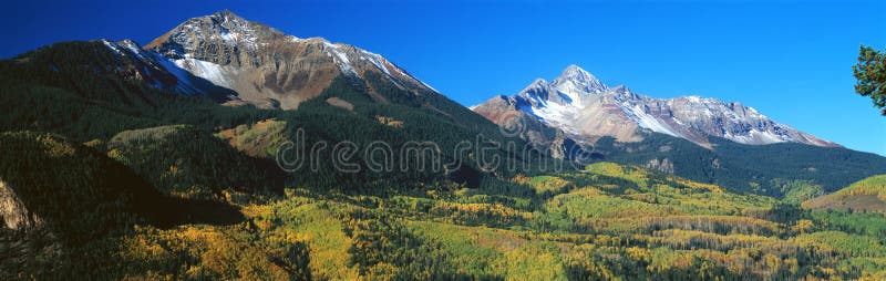 Wilson Peak in the Sneffels Mountain Range, Dallas Divide, Last Dollar ...