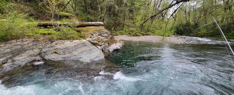 Wilson River Sunny Warm Day Stock Photo - Image of valley, creek: 253015834