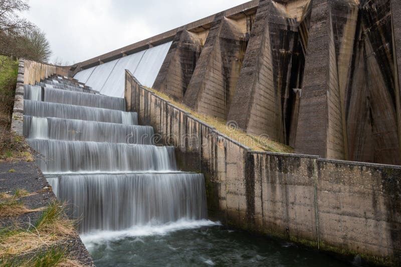 Wimbleball dam stock image. Image of lake, landscape - 243027279