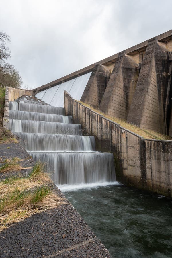 Wimbleball dam stock photo. Image of resevoir, exmoor - 243206836