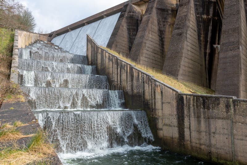 Wimbleball dam stock photo. Image of england, outdoors - 243207016