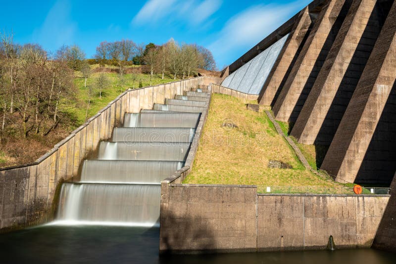 Wimbleball dam stock photo. Image of natural, exmoor - 243207406