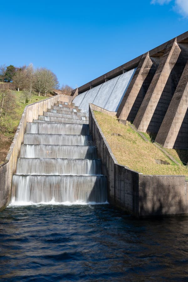 Wimbleball dam stock photo. Image of resources, architecture - 243207550