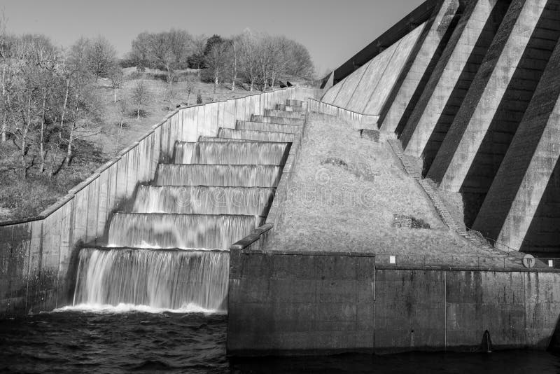Wimbleball dam stock image. Image of lake, landscape - 243027279
