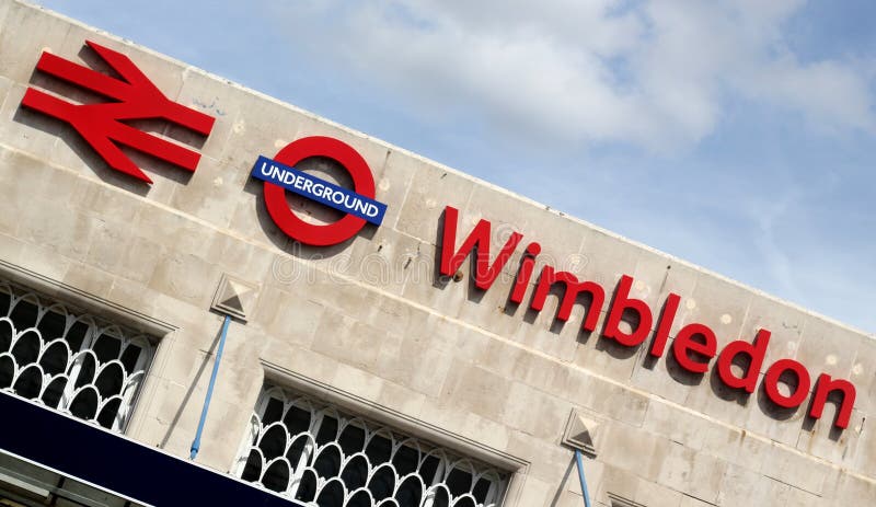 Wimbledon Train Station editorial photo. Image of wimbledon - 84316156