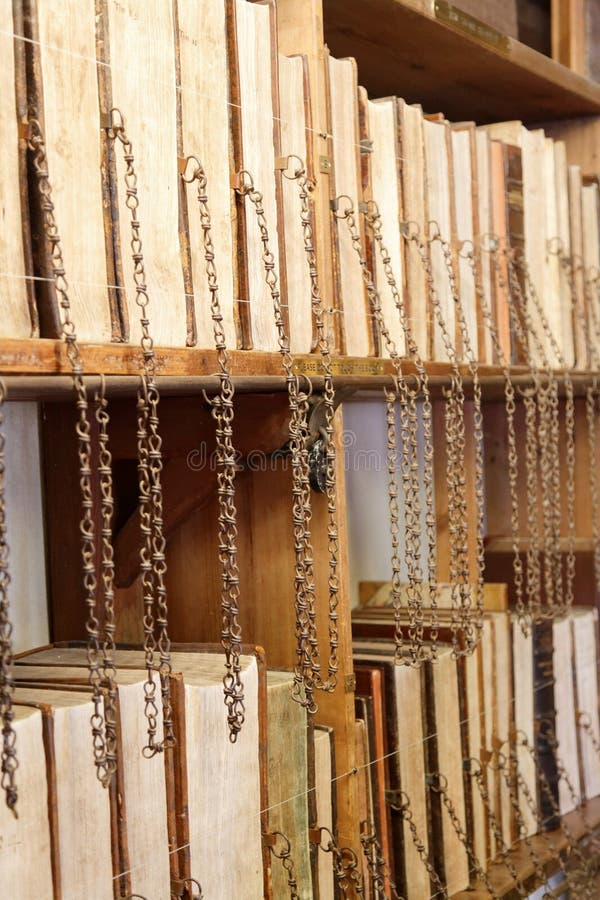Wimborne Minster England. the Chained Library. Editorial Image - Image ...