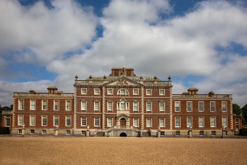 Wimpole Estate Under a Cloudy Sky in England. Editorial Stock Image ...