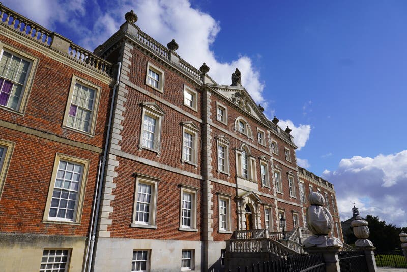Wimpole Hall in the Spring Sunshine Stock Photo - Image of estate ...