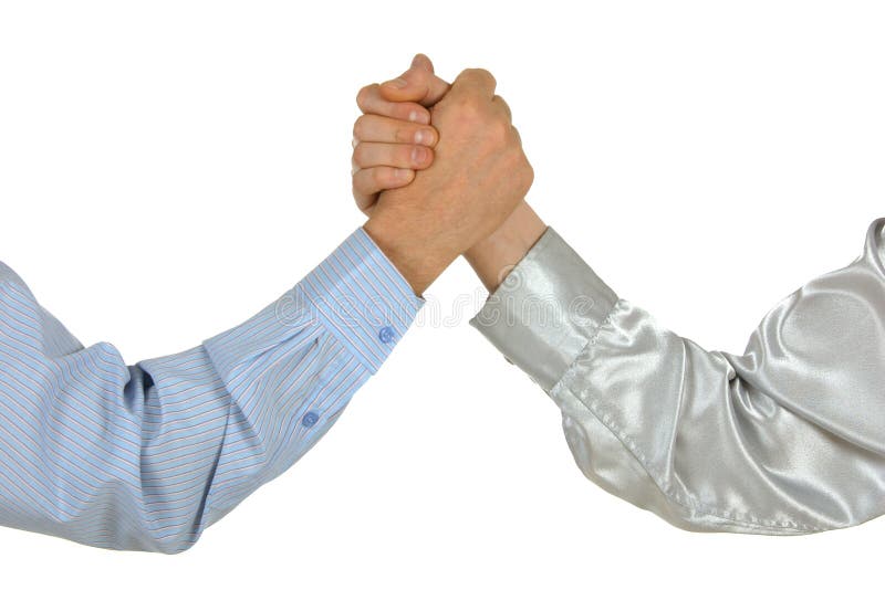 Win! stock photo. Image of business, handshake, businessmen - 19612496