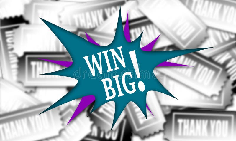 Benefit Raffle Ticket Charity Fundraiser Enter To Win Prize Stock ...