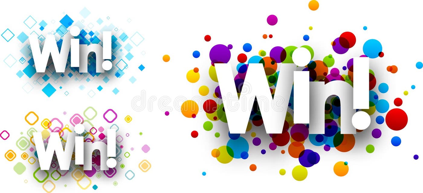 Win Win Win Stock Illustrations – 430,693 Win Win Win Stock ...