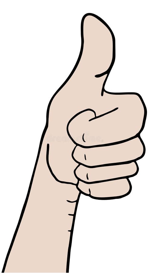 stock vector. Illustration of cartoon, hand, winner - 70854850