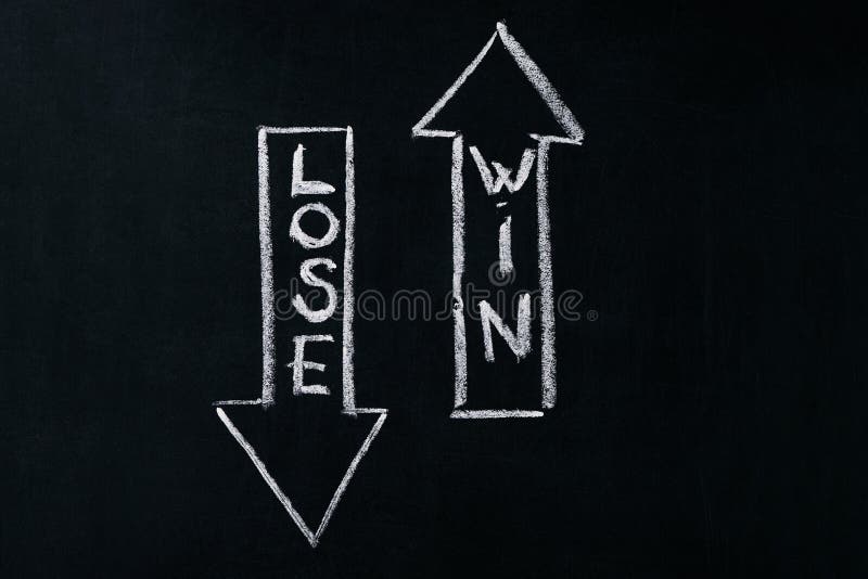Win or Lose concept stock photo. Image of chance, opportunity - 86047018
