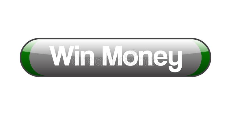 Win money button stock illustration. Illustration of buying - 121783714