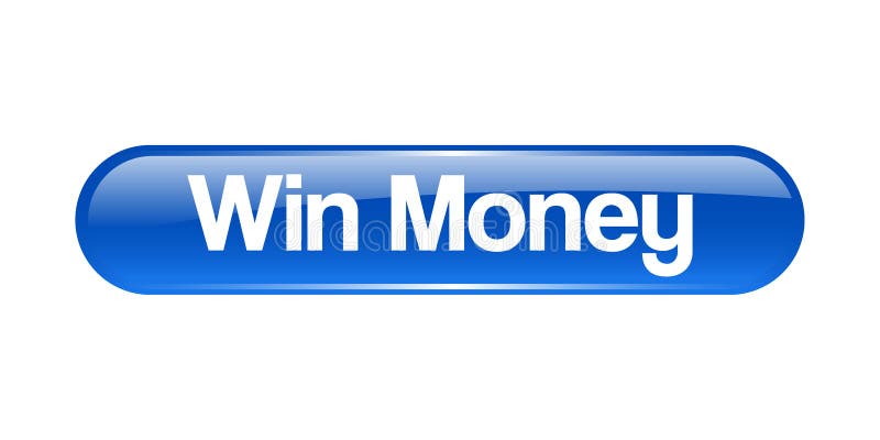 Win money button stock illustration. Illustration of buttons - 121783797