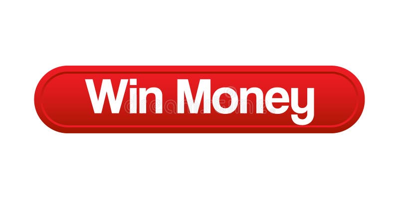 Win money button stock illustration. Illustration of betting - 121783140
