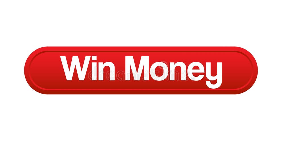 Win money button stock illustration. Illustration of betting - 121783140