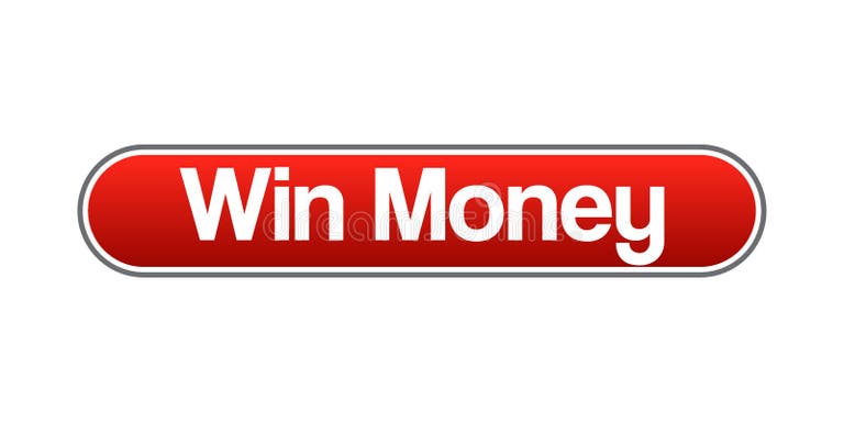 Win money button stock illustration. Illustration of backdrop - 121783878