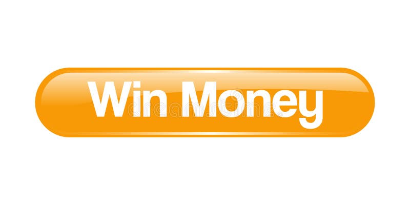 Win money button stock illustration. Illustration of choice - 121783815