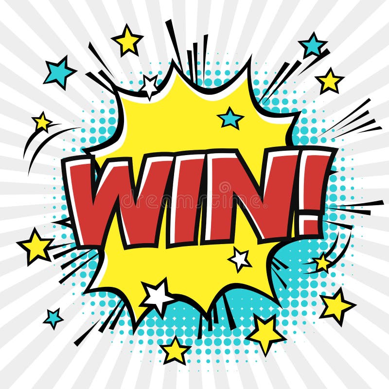 Comic Book Win Stock Illustrations – 608 Comic Book Win Stock ...