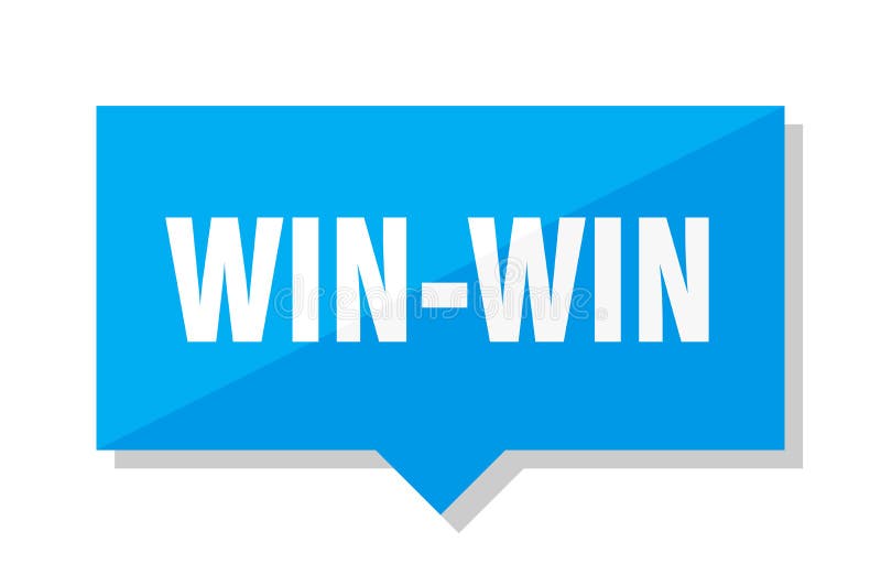 Win-win price tag stock vector. Illustration of good - 117581281