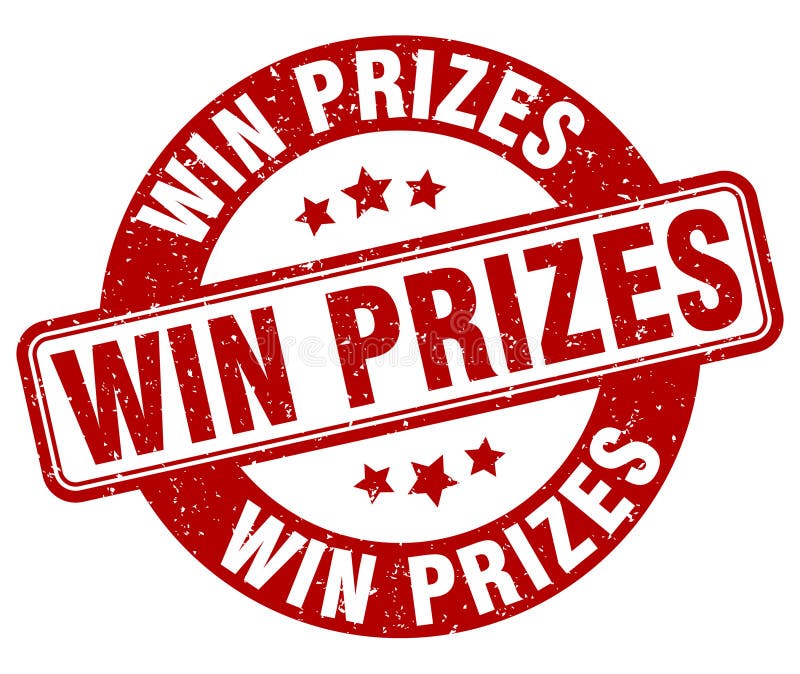 Win Prizes Stamp. Win Prizes Label. Round Grunge Sign Stock Vector ...