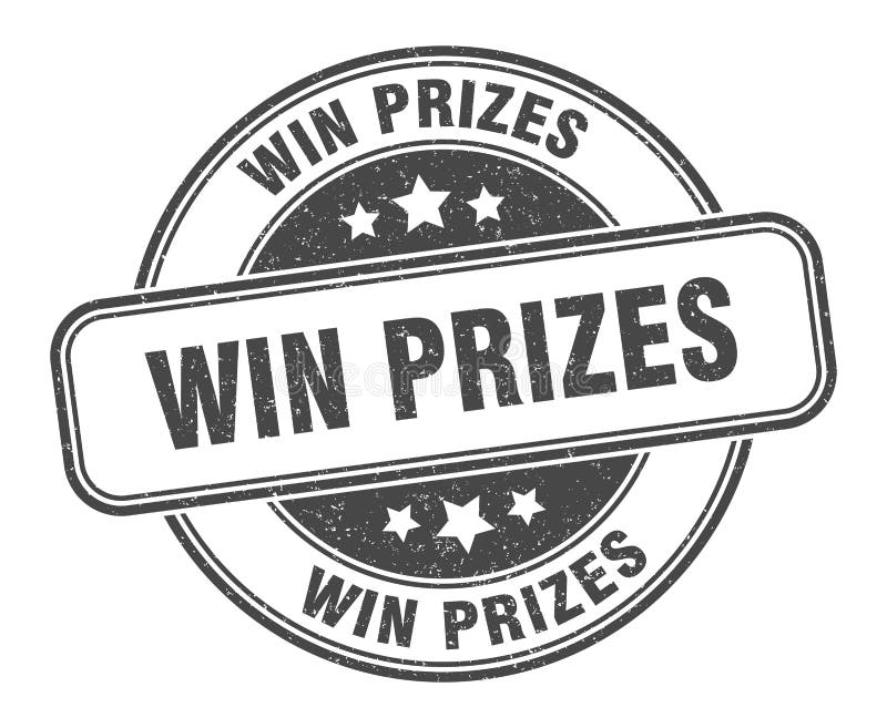 Win Prizes Stamp. Win Prizes Round Grunge Sign Stock Vector ...