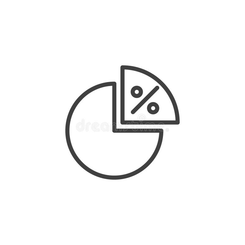 Win Probability line icon stock illustration. Illustration of ...